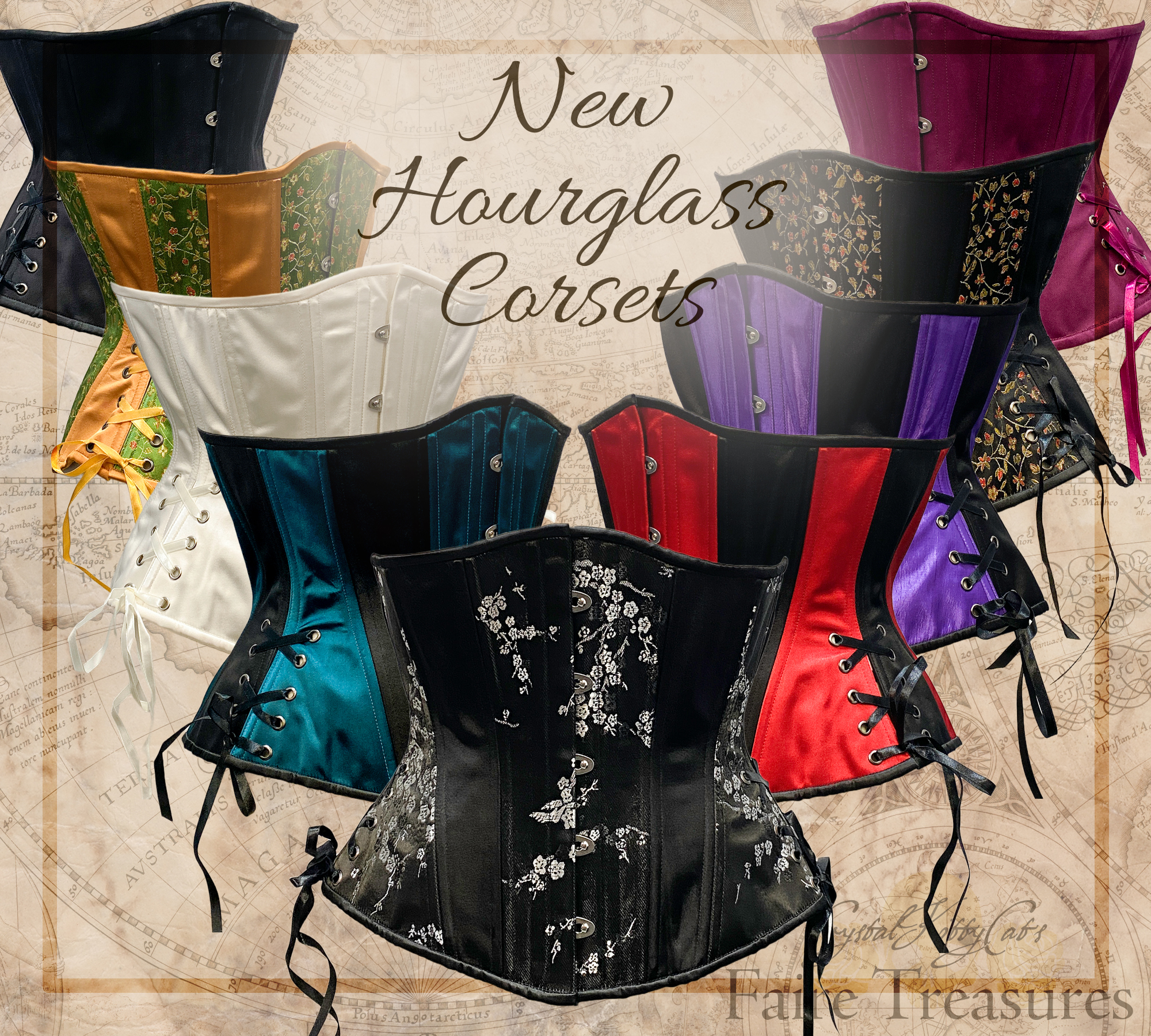 Hourglass Corsets 2023 Update – Faire Treasures
